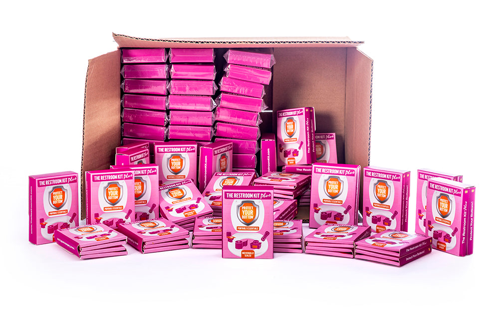 The Restroom Kit 60-Pack: Hygiene, Comfort, and Convenience in Bulk