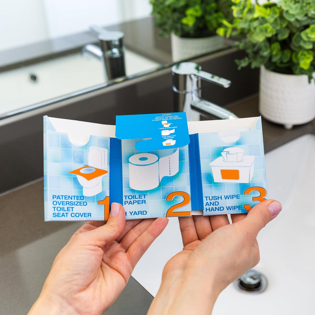 The Restroom Kit - Clean, Convenient, and Compact Restroom Essentials